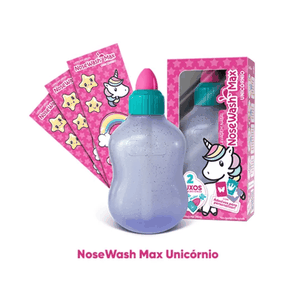 Dispositivo para Lavagem Nasal Infantil Nose Wash Max Dinossauro 240ml