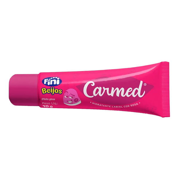Carmed Fini Beijos Hidratante Labial Cor Rosa 10g