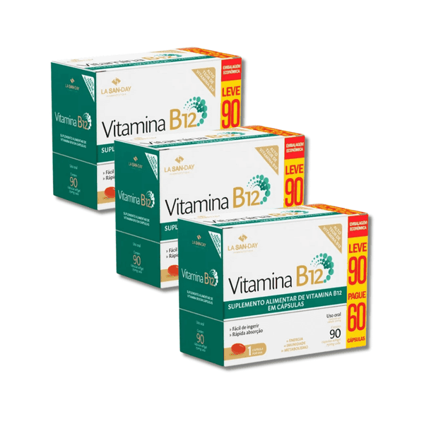 Combo Vitamina B12 La San-Day 270 Cápsulas