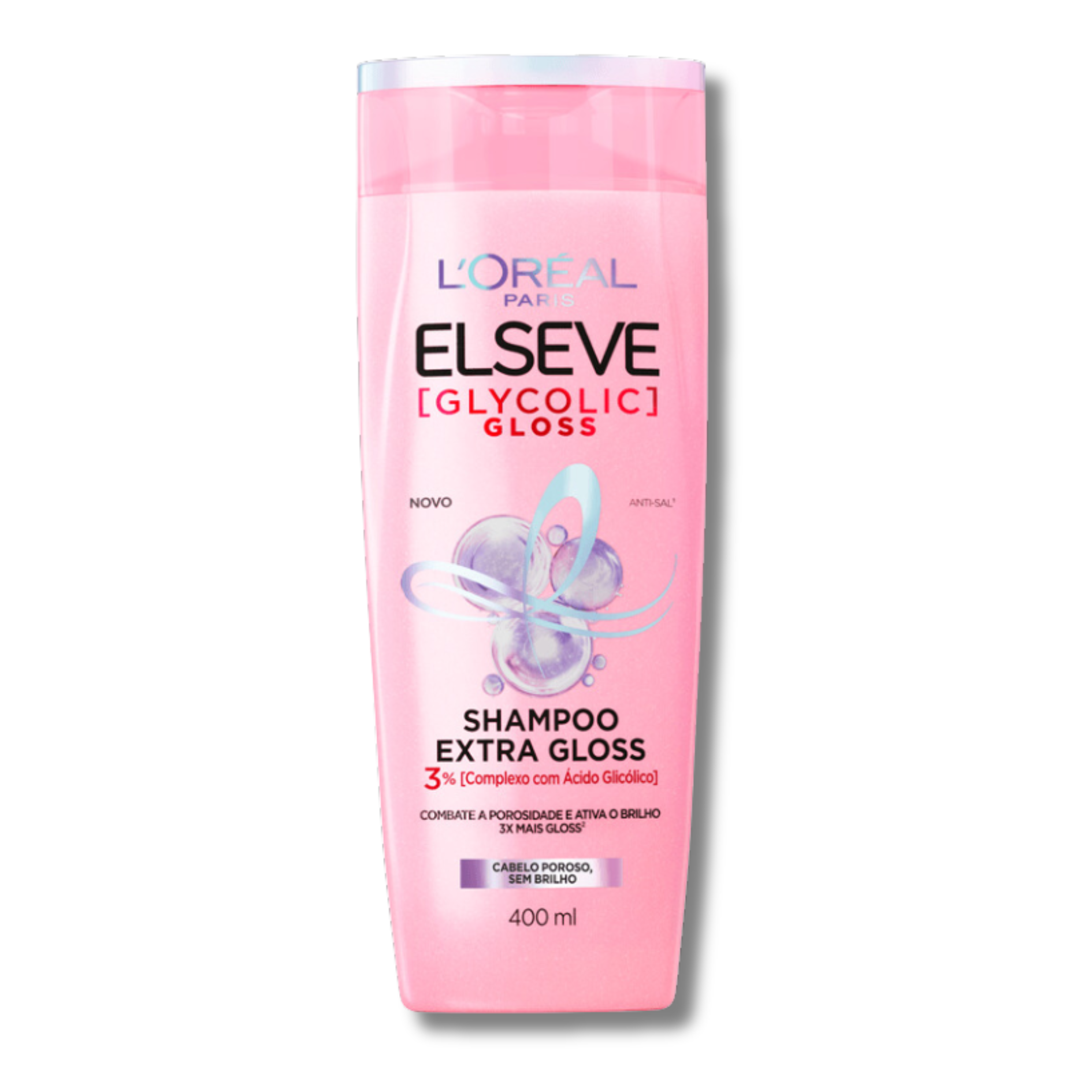 Shampoo Extra Gloss Elseve Glycolic Gloss 400ml