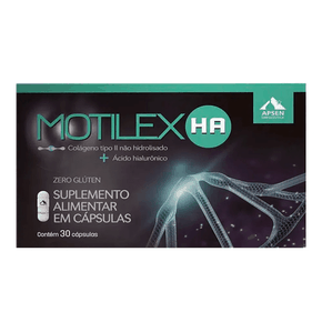 Suplemento Alimentar Motilex HA 30 Cápsulas