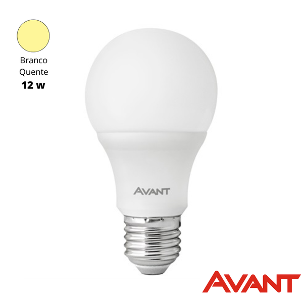 Lâmpada Led 3000k 12W - Avant
