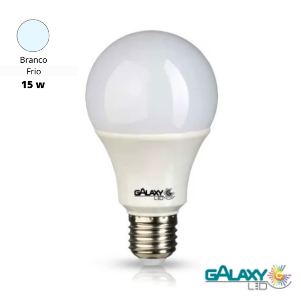Lâmpada Led 6500k 15W - Galaxy