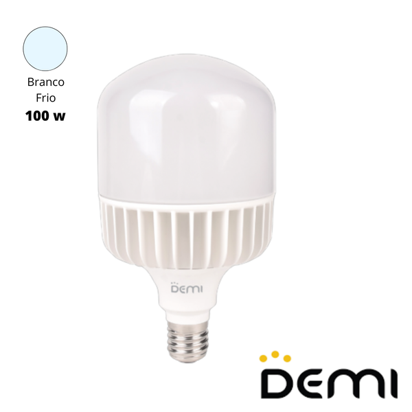 Lâmpada Led 6500k 100W - Demi