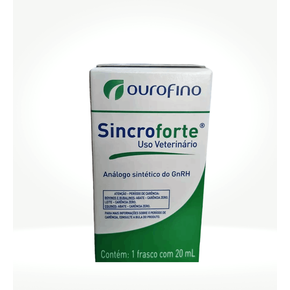 Hormônio sintético análogo ao GnRH Sincroforte 20ml
