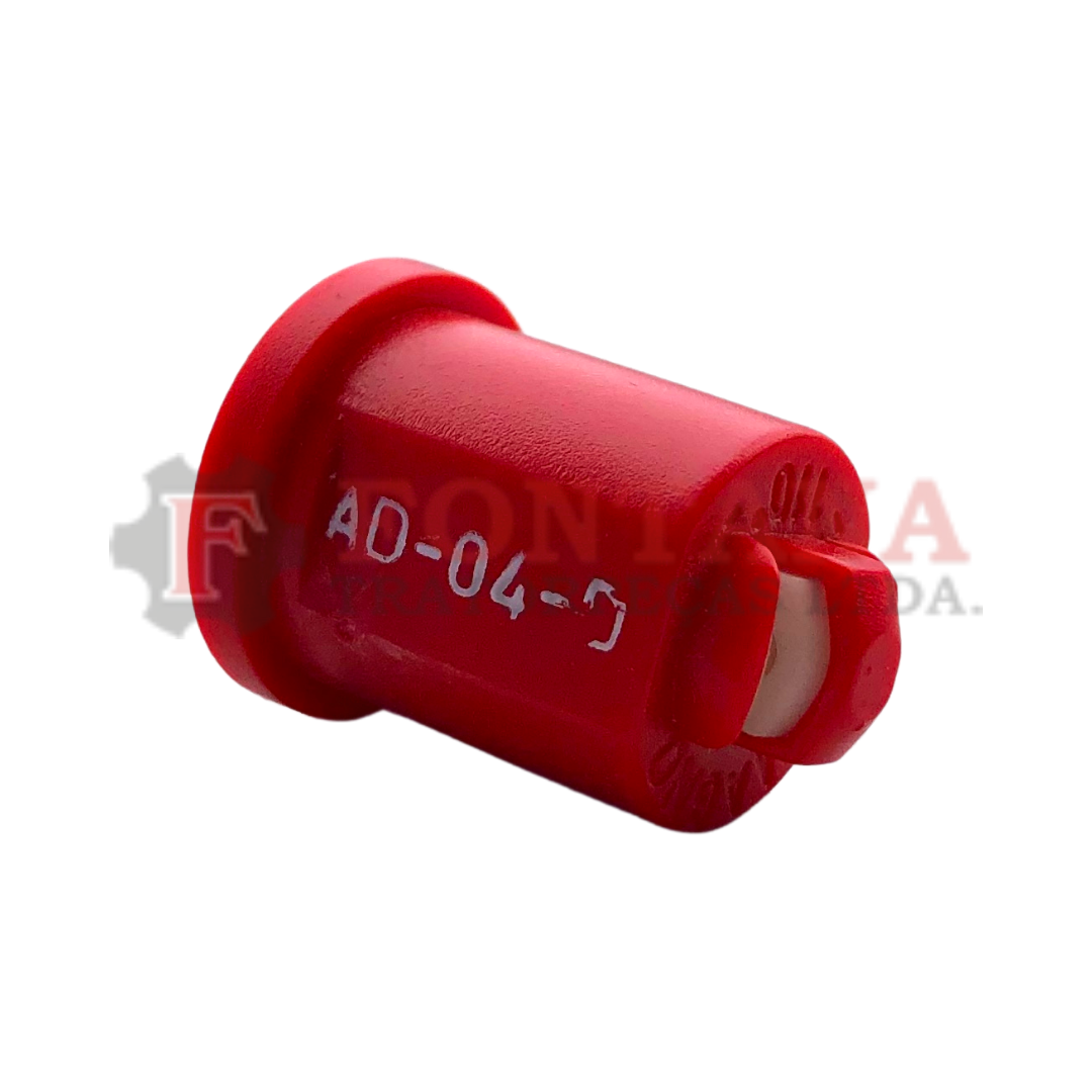 BICO PULVERIZAÇÃO ANTI-DERIVA DUPLO AD/D04 VERMELHO