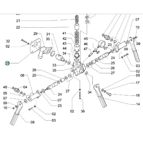 Suporte do Comando VAR - 107441 - Jacto