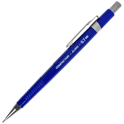 Lapiseira Aluno 0.7mm COMPACTOR - Azul Escuro - Frame Papelaria