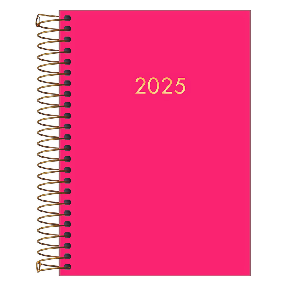 Agenda Espiral Executiva Napoli 2025 Feminina M5 12,9 x 18,7cm TILIBRA ...