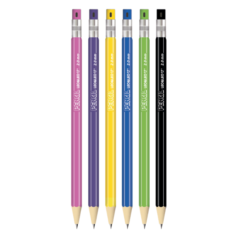 Lapiseira Pencil com Grafite 2.0 LEO&LEO - Amarelo