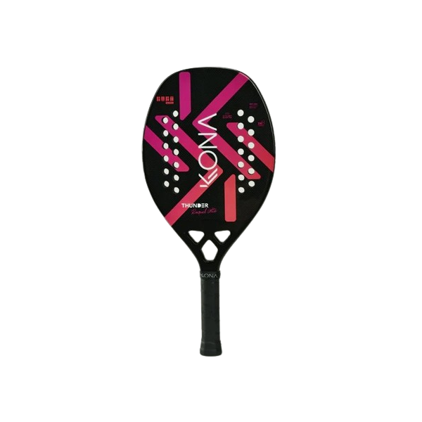 Raquete de Beach Tennis Thunder Pink - carbono 3K premium