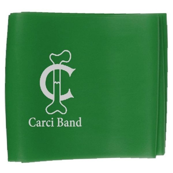 Carci Band Verde 15cm x 1,5m Faixa Elástica Resistência Leve - Carci Carci Band Verde 15cm x 1,5m Faixa Elástica Resistência Leve - Carci