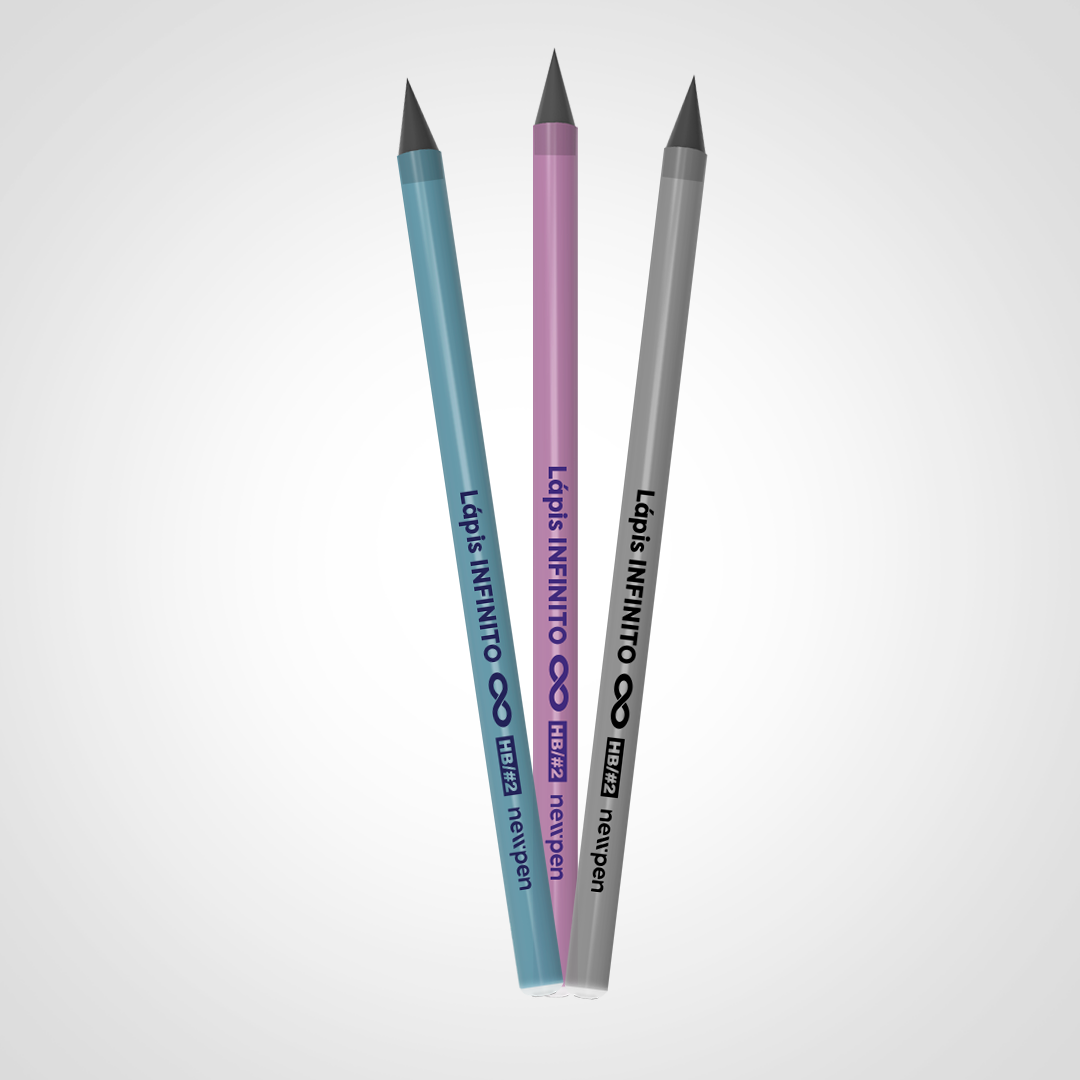 Lápis Infinito Revolution Hb2 Fume Newpen