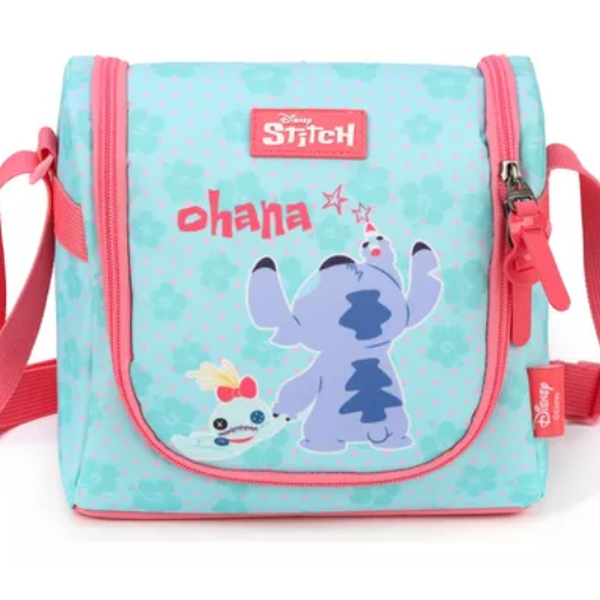 Lancheira Stitch Verde - Luxcel