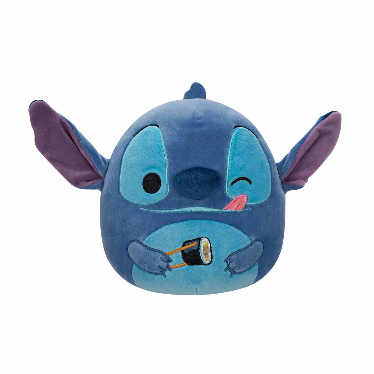 Pelúcia Squishmallow 20cm do Stitch com Sushi Disney - Sunny