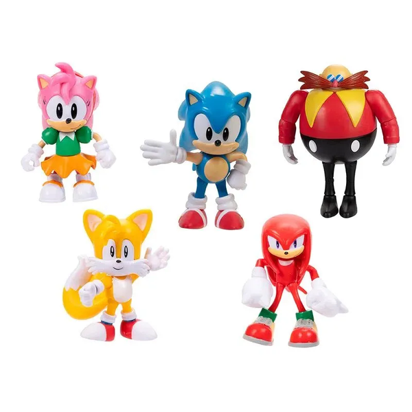 Sonic The Hedgehog Pack 5 Figuras