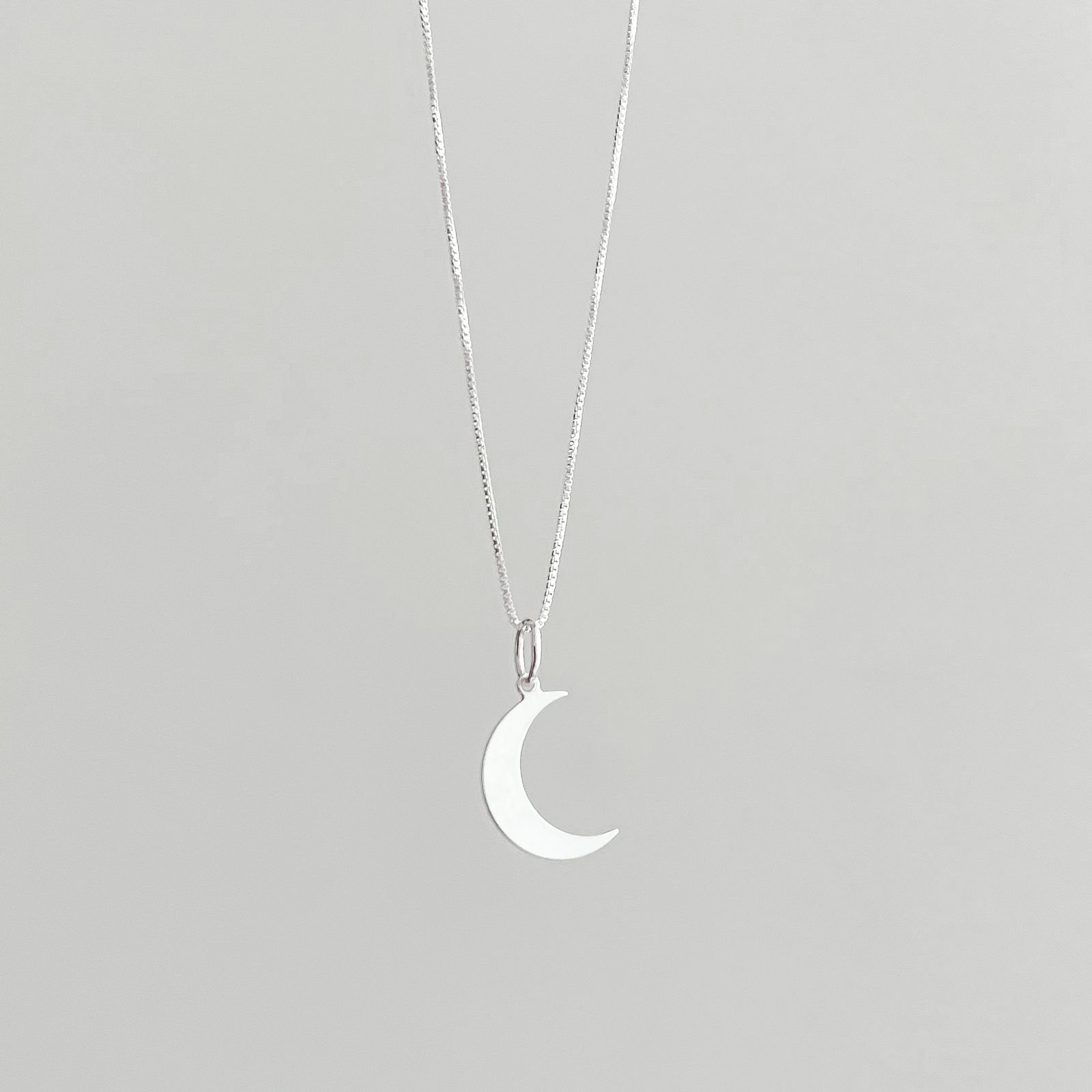Colar Lua em Prata 925