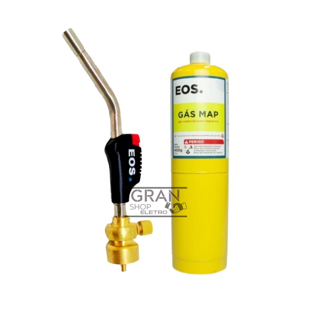 Kit Maçarico EOS 757 + Gás Map