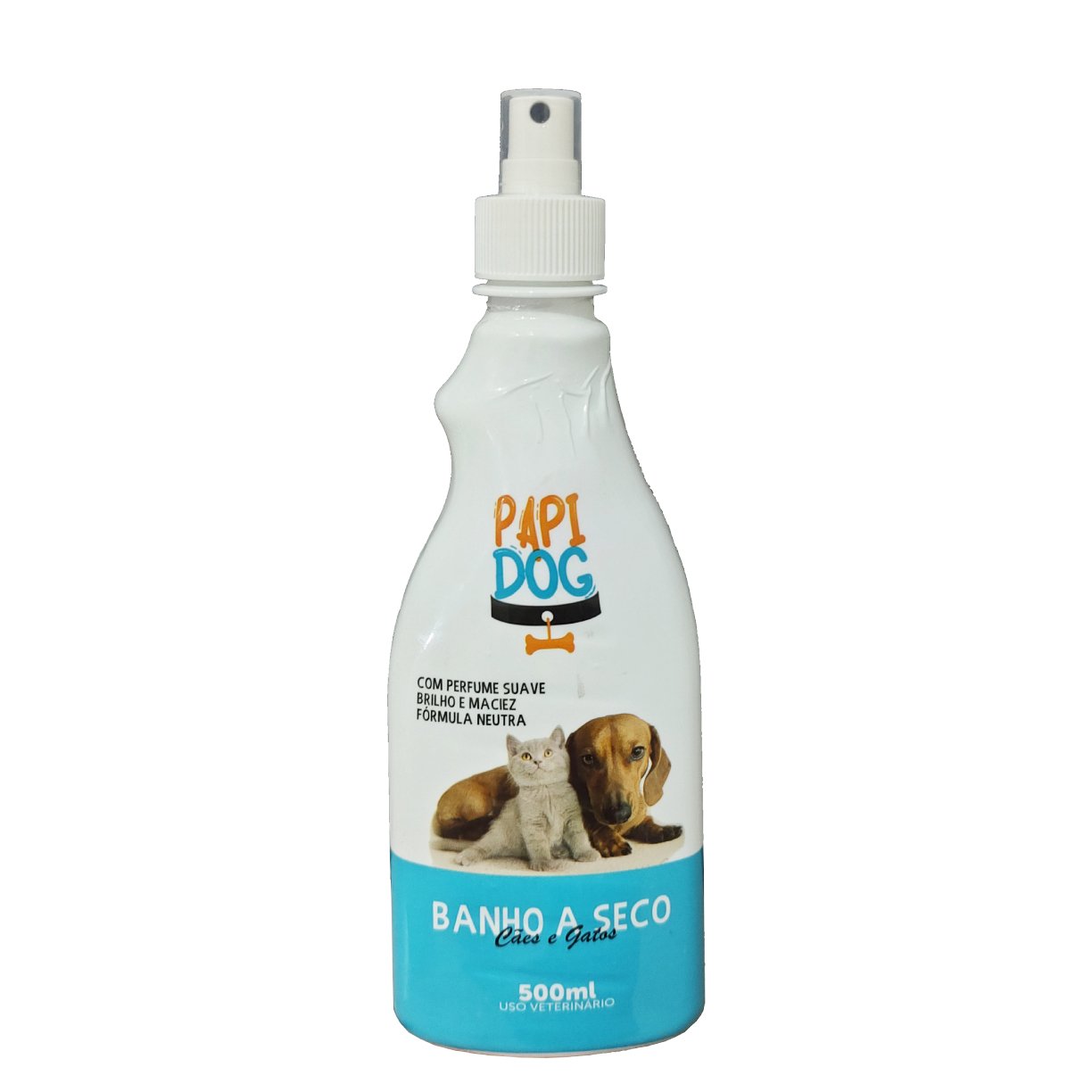 Spray Banho a Seco Papi Dog 500ml