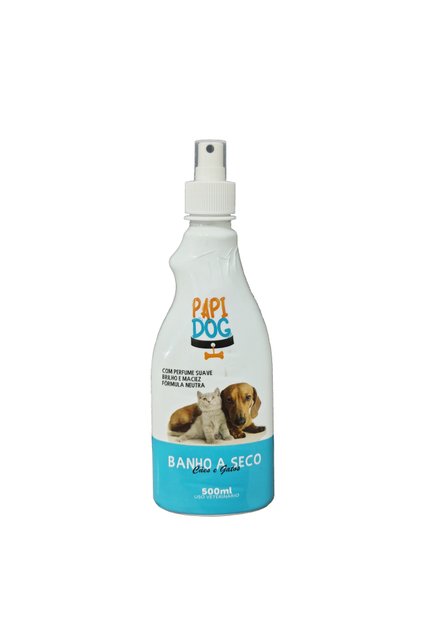 Spray Banho a Seco Papi Dog 500ml