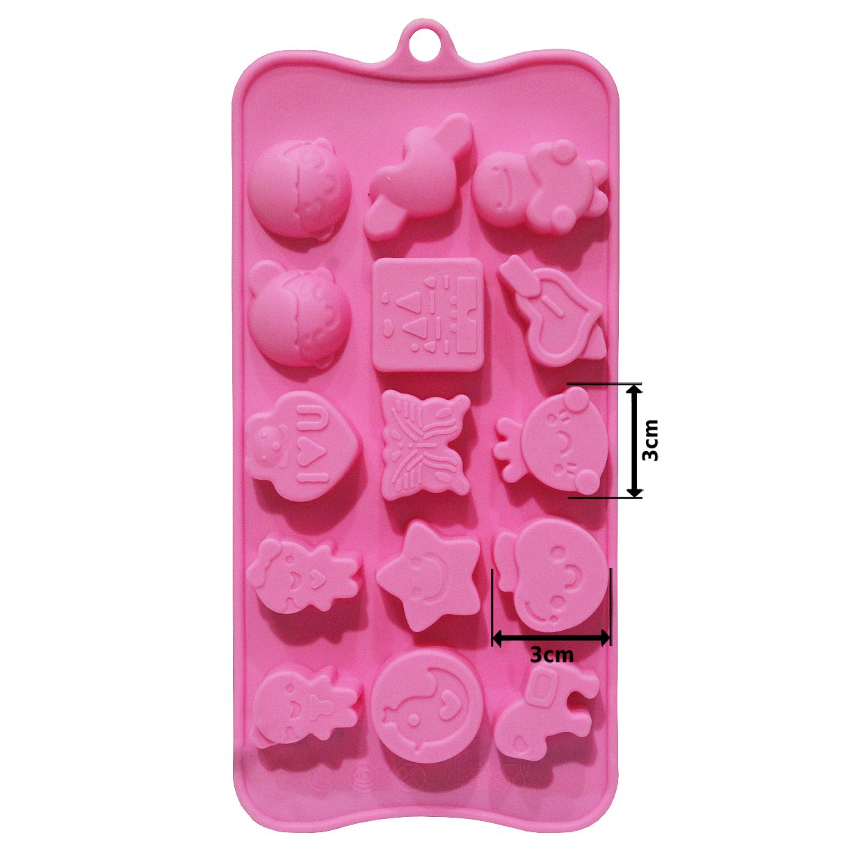 Forma de Silicone Famys Formato Variado