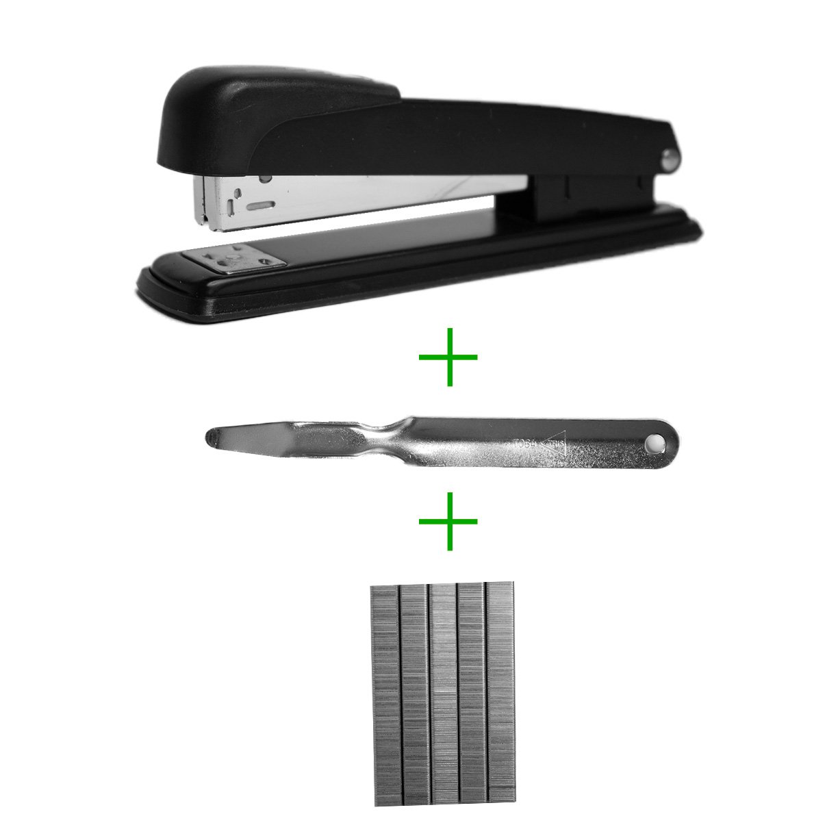 Grampeador+Grampos+Extrator de grampos