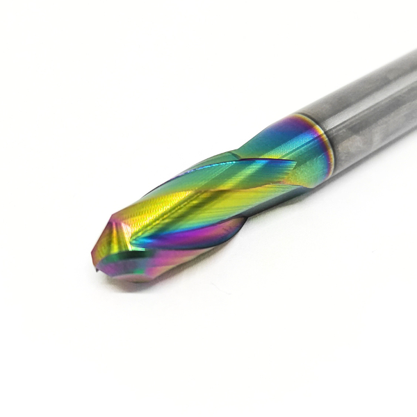 Fresa MD Topo Esférico para Alumínio 65HRC 2C - 5x10x6x50mm