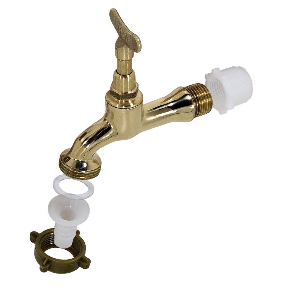 Torneira Jardim e Tanque Acabamento em Metal Delta Metais