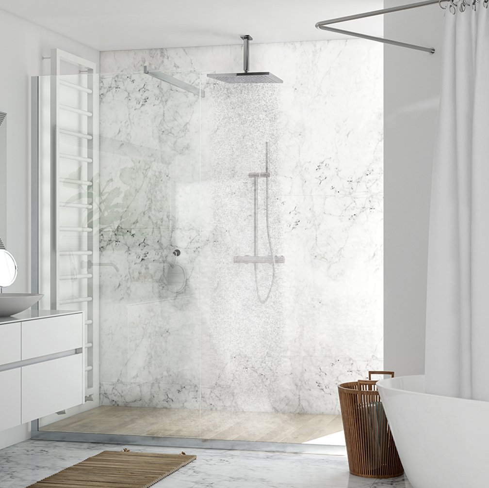 Chuveiro Gourmet Metal Polido Loren Quadra Plus Teto Lorenzetti