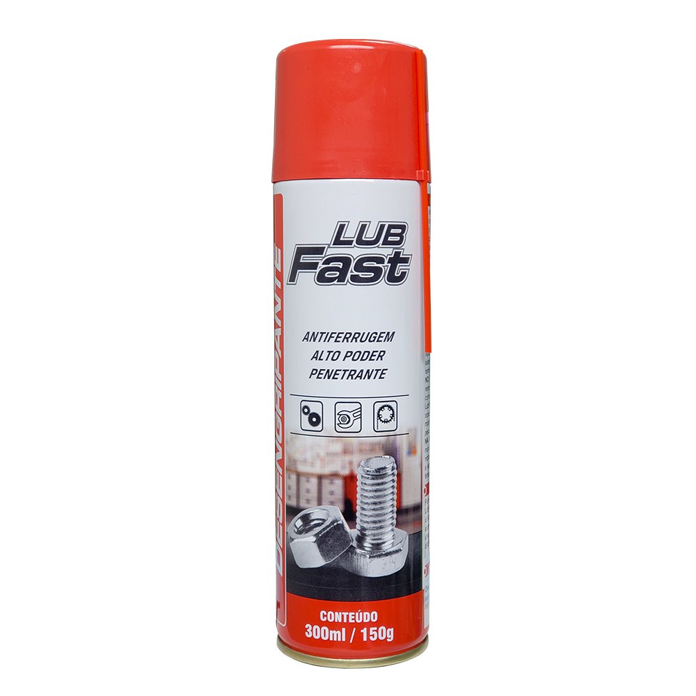 Lubrificante Desengripante Lub Fast 300ml Aeroflex 12 Peças!