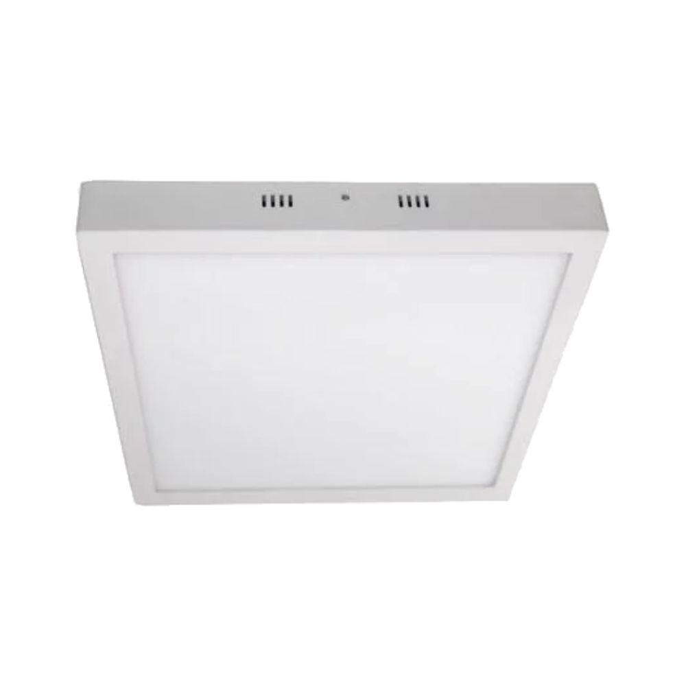 Painel Plafon LED Quadrado Sobrepor Tramontina Luz Branca Fria!