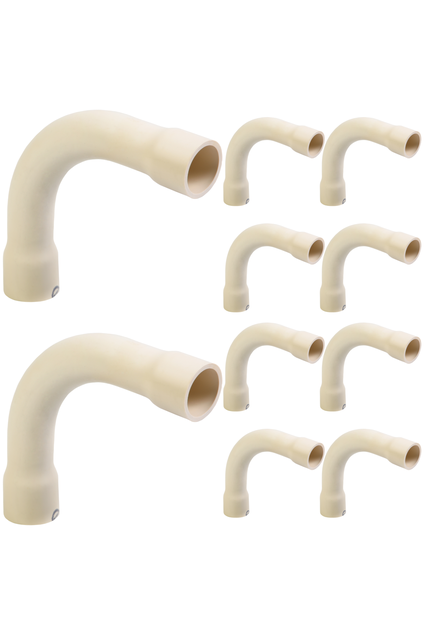 Curva 90º Ff Cpvc 28mm 10 Peças Ultraterm Krona