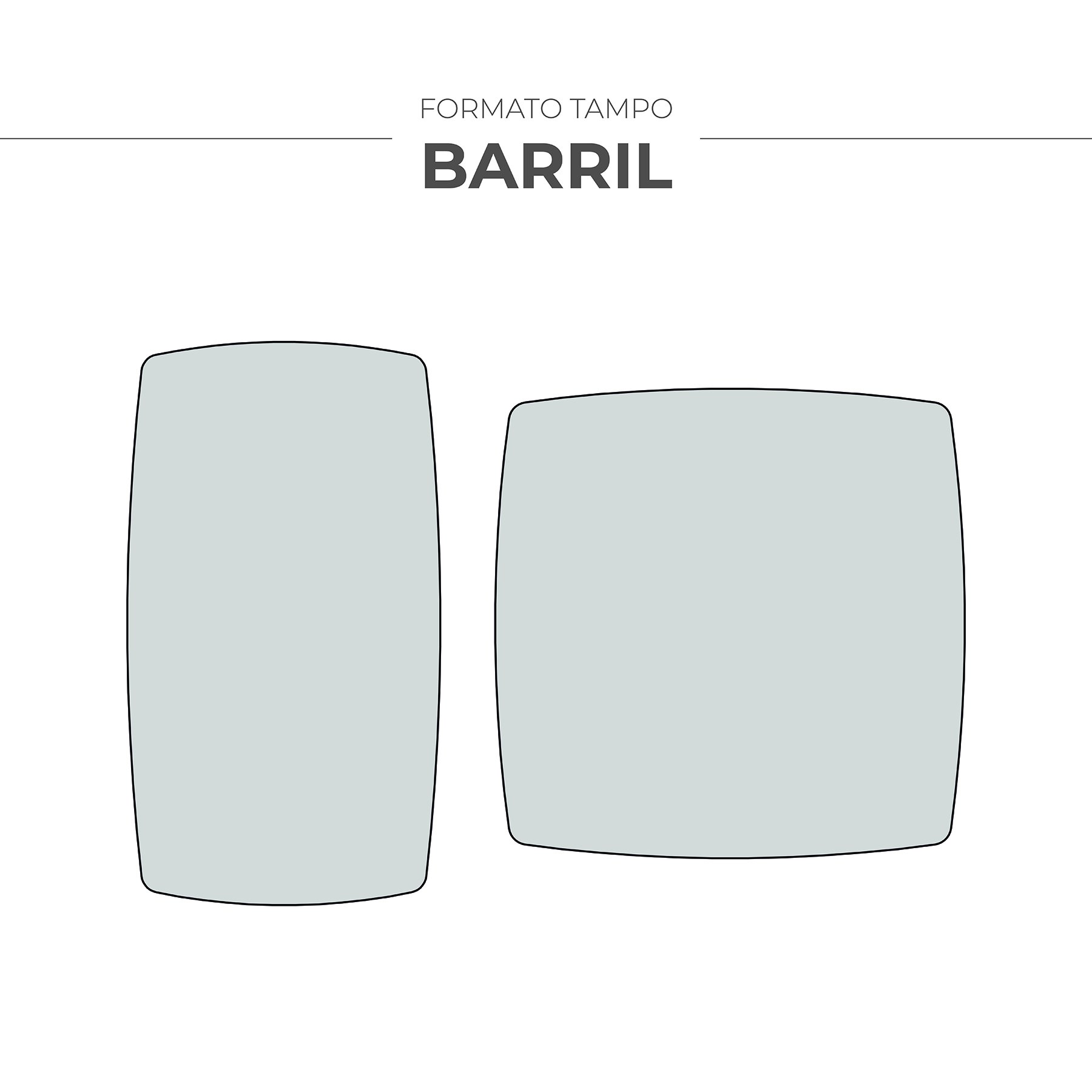 Mesa de Jantar Vortex Tampo Barril Retangular com Vidro Madeira Maciça ...