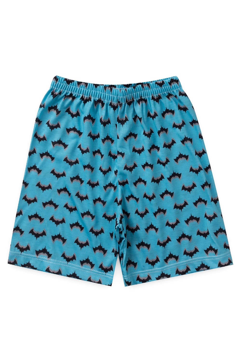 Pijama Infantil Masculino Verão Good Night Cat - Hey Kids Azul