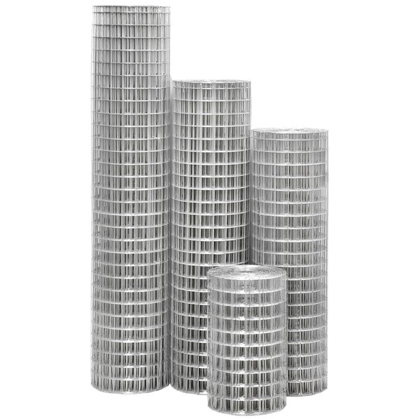 Tela Soldada Galvanizada 5x5cm Fio 1,65mm Altura 1,20m Rolo 25 Metros