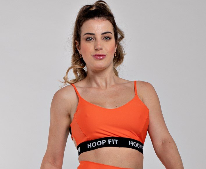 Top Fiona Orange - Hoop Fit