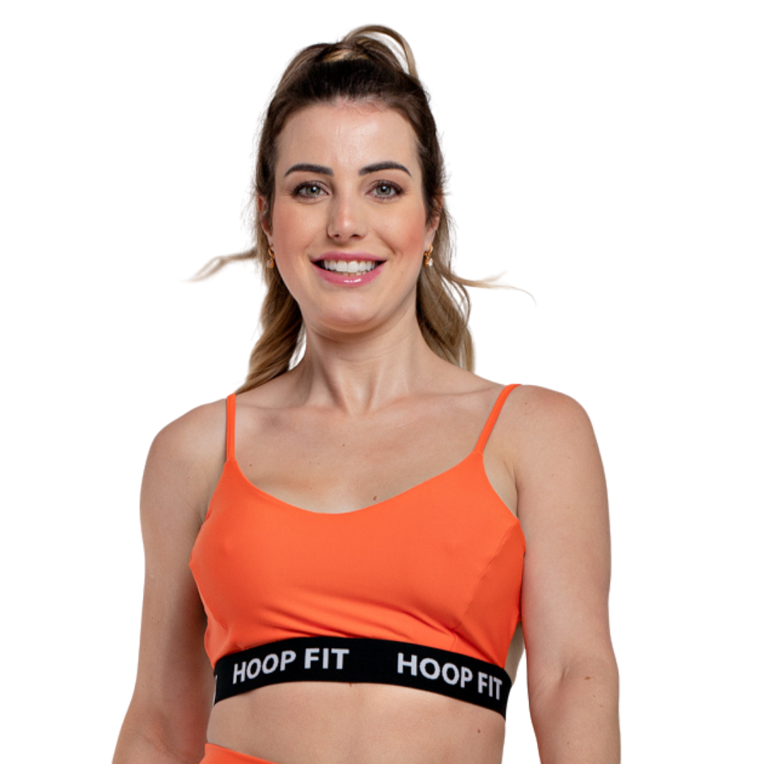 Top Fiona Orange - Hoop Fit