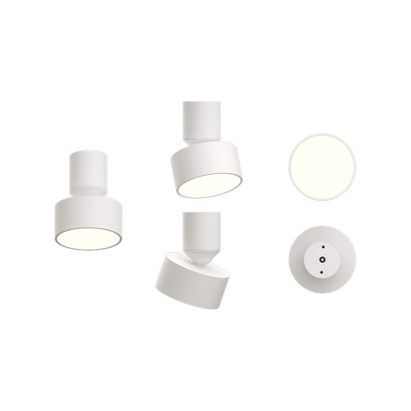 Spot Mush Uno 4000k Branco