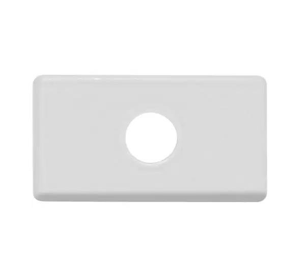 Kit Módulo Cego Com Furo Branco 275002 Iris 02 Peças Iris Iriel