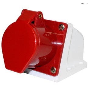 Tomada Industrial Femea Sobrepor 3P+T+N 16A 6H