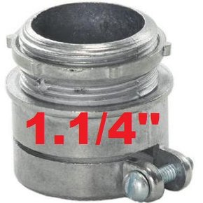 Conector Box Reto Aluminio C/ Rosca 1.1/4 - 56127024 - Tramontina