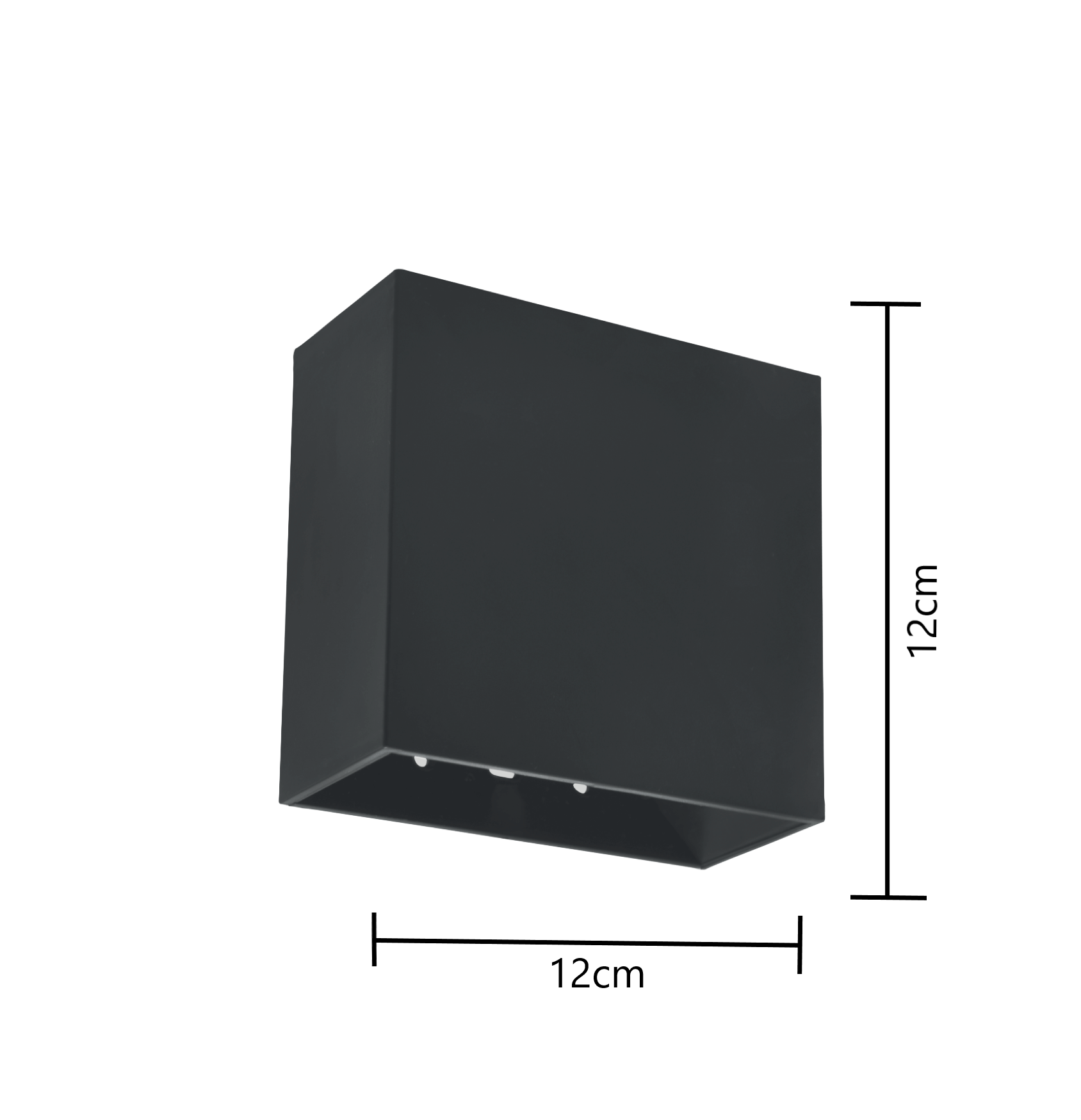 Arandela Foco Ajustável 4W IP65 Bivolt 3000K Preto