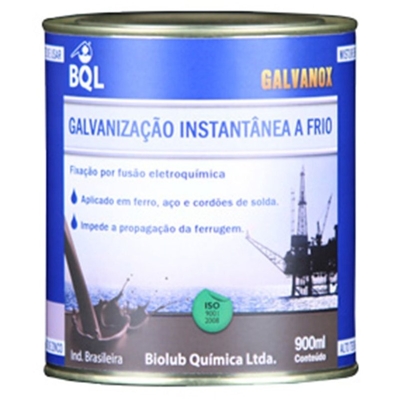 Galvanização Instantânea a Frio 900ml Galvanox - Biolub