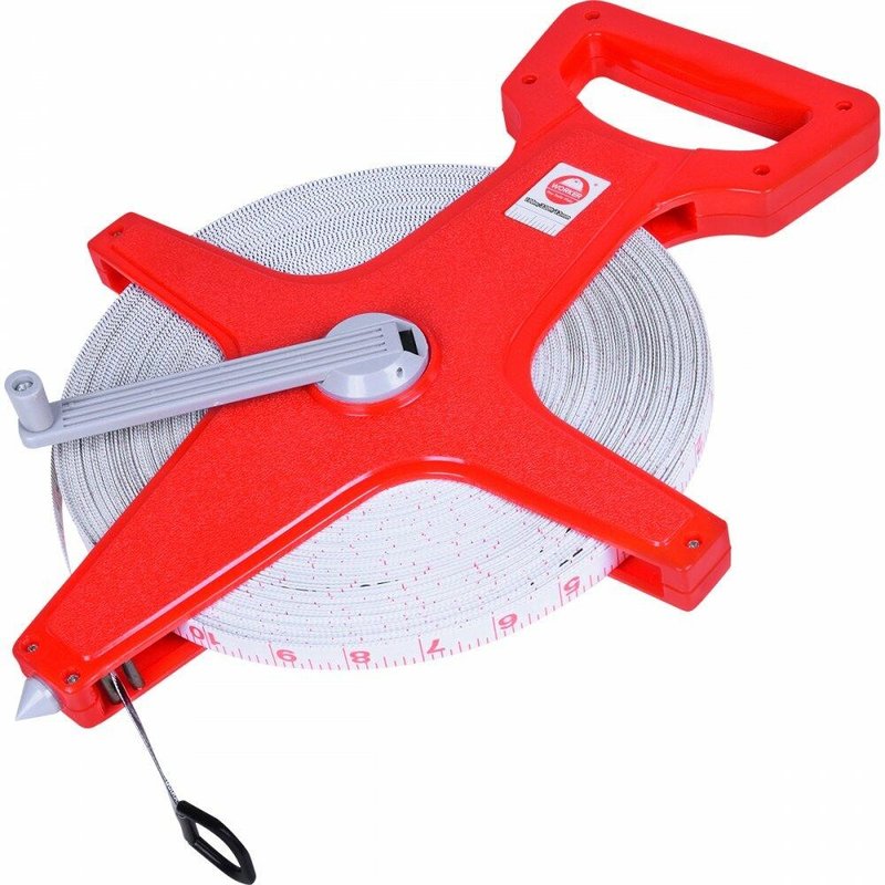 Trena Fibra Vidro Estojo Aberto 100 Metros - Worker