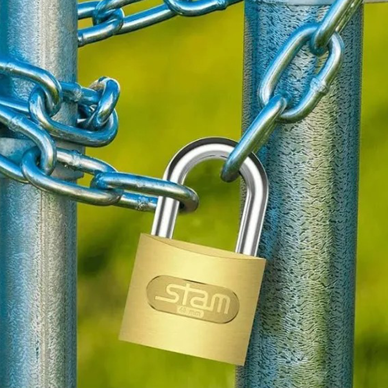 Cadeado Latonado 30mm - Stam
