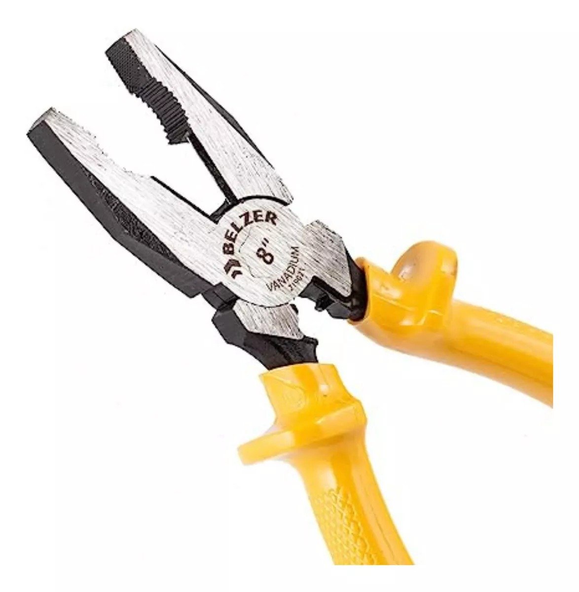 Alicate Universal Belzer Eletricista Isolamento Cabo Amarelo 8 Polegadas