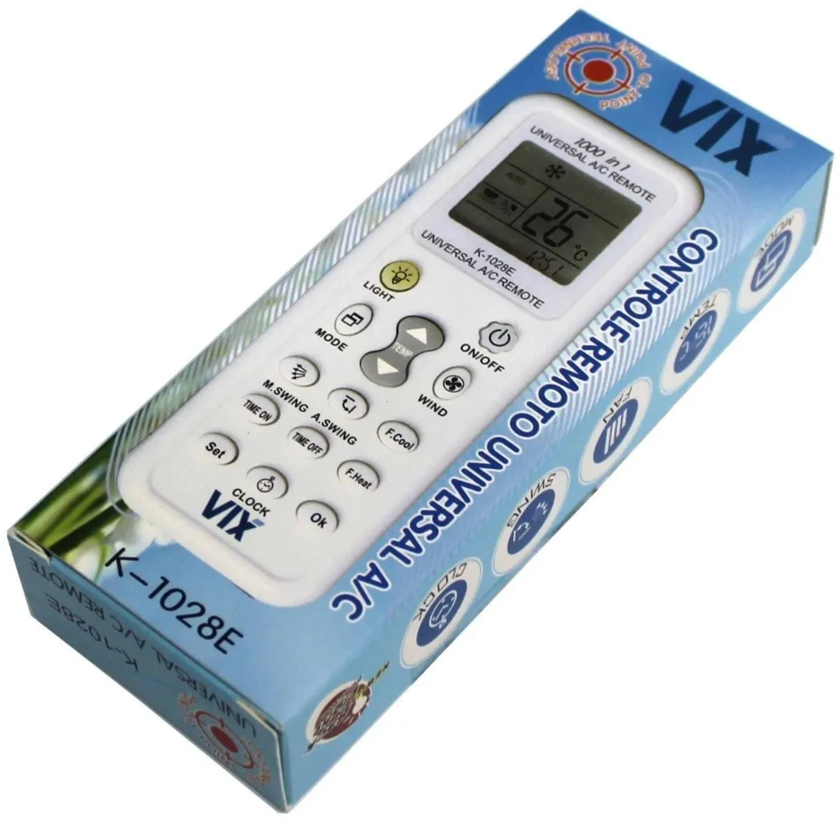 Controle Universal Para Ar Condicionado Vix