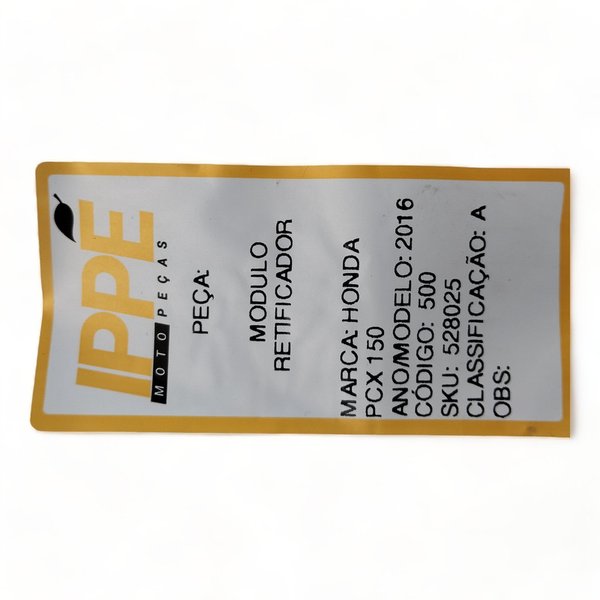 Modulo Retificador Honda Pcx 150 2016