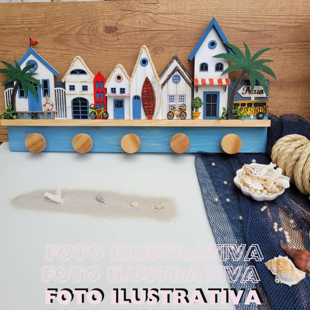 Aplique Porta Vasada Recorte em MDF