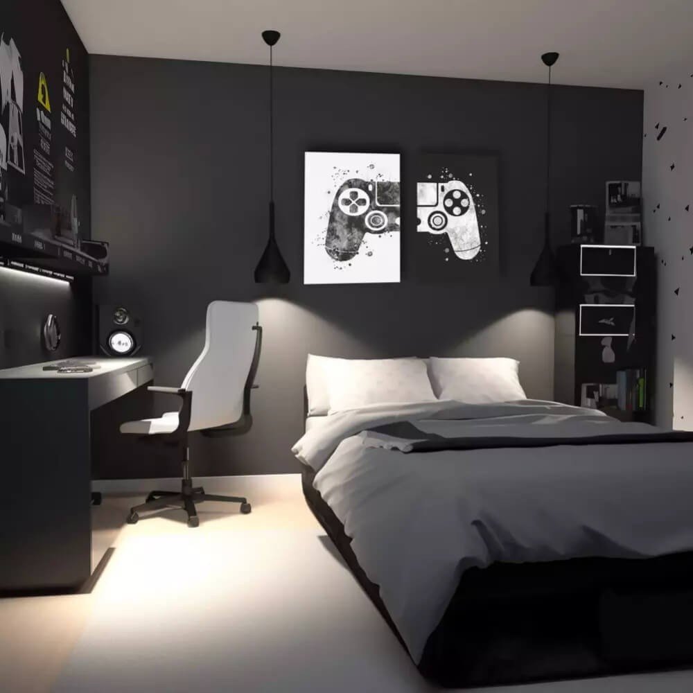 Quarto Gamer: Ideias para se inspirar - JHS